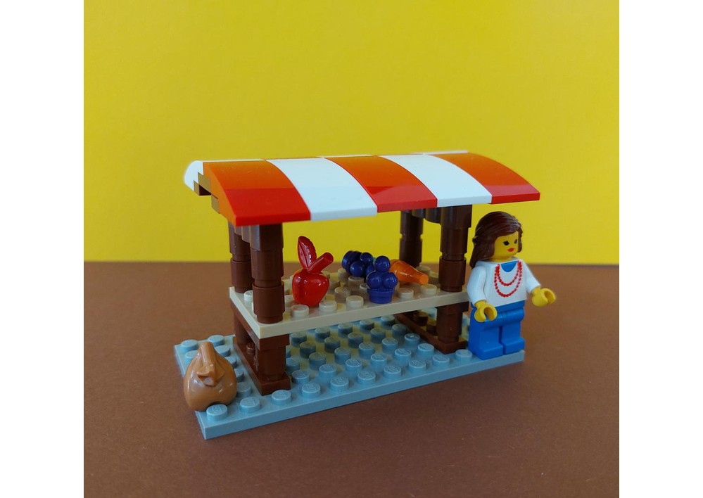 LEGO MOC Market Stall - Marktstand by sets_mocs_figures | Rebrickable ...