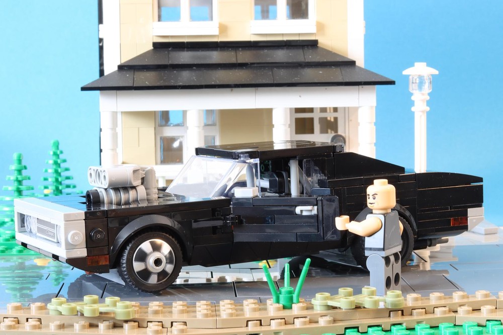LEGO MOC-121086 Mod of 76912 "1970 Dodge Charger R/T" by williweb ...