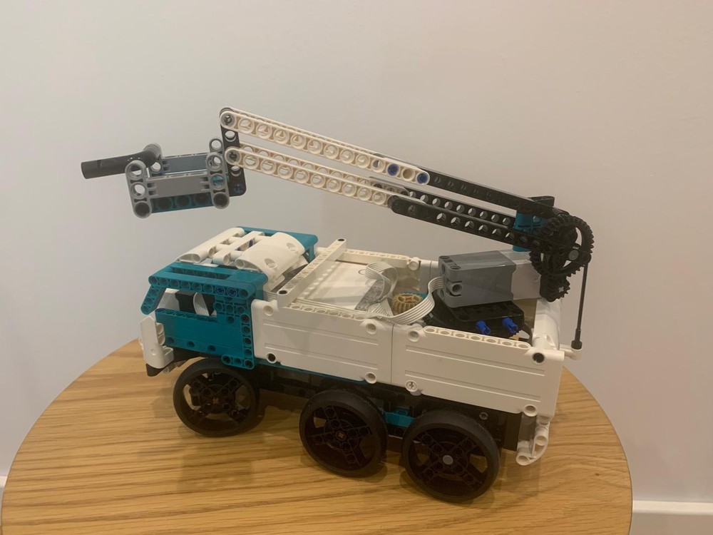 Lego Moc Airport Fire Truck Mindstorms Robot Inventor By Timmy83