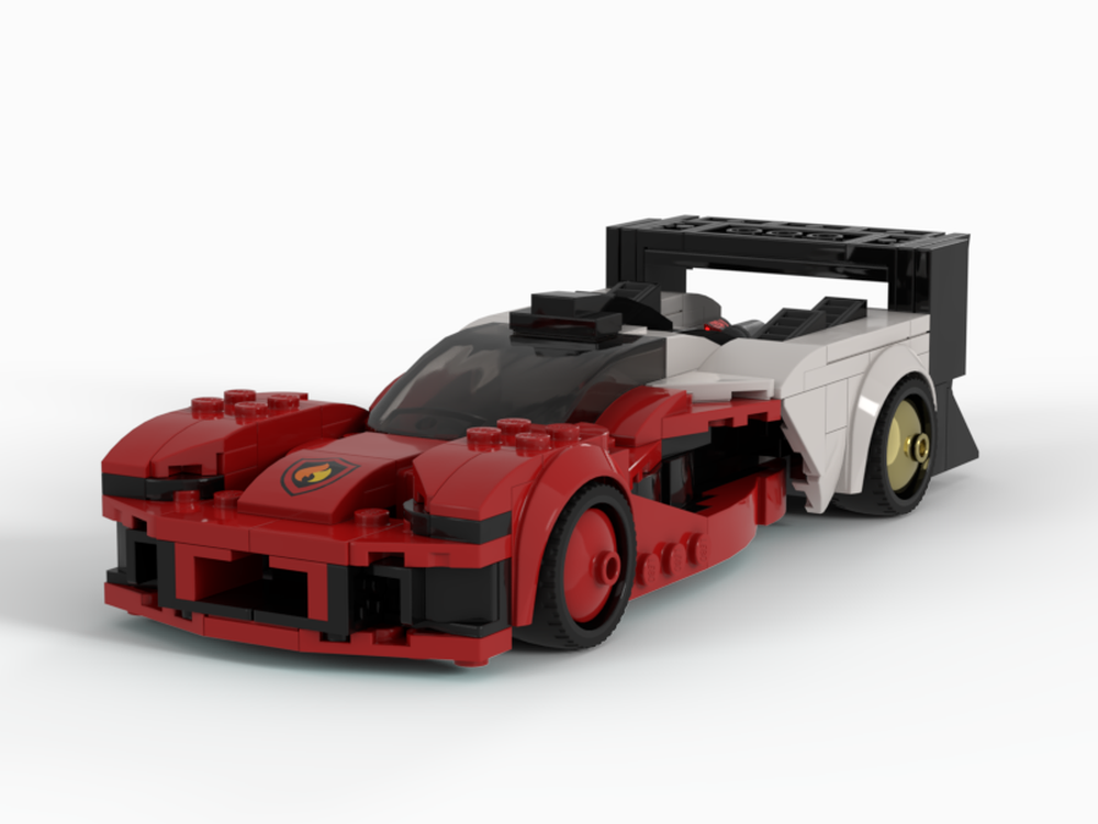 LEGO MOC Custom Lemans Hypercar by rented123456 | Rebrickable - Build ...