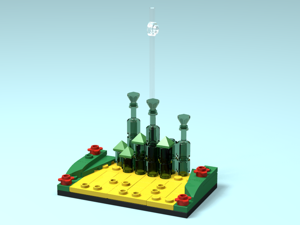 LEGO MOC Wizard of Oz Minifigure Display by 22.custom | Rebrickable ...