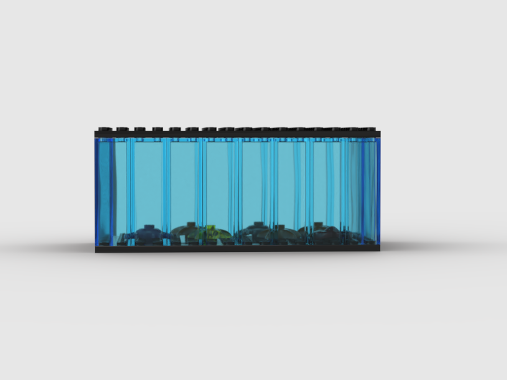 LEGO MOC Fish Tank by legonoob2020 | Rebrickable - Build with LEGO