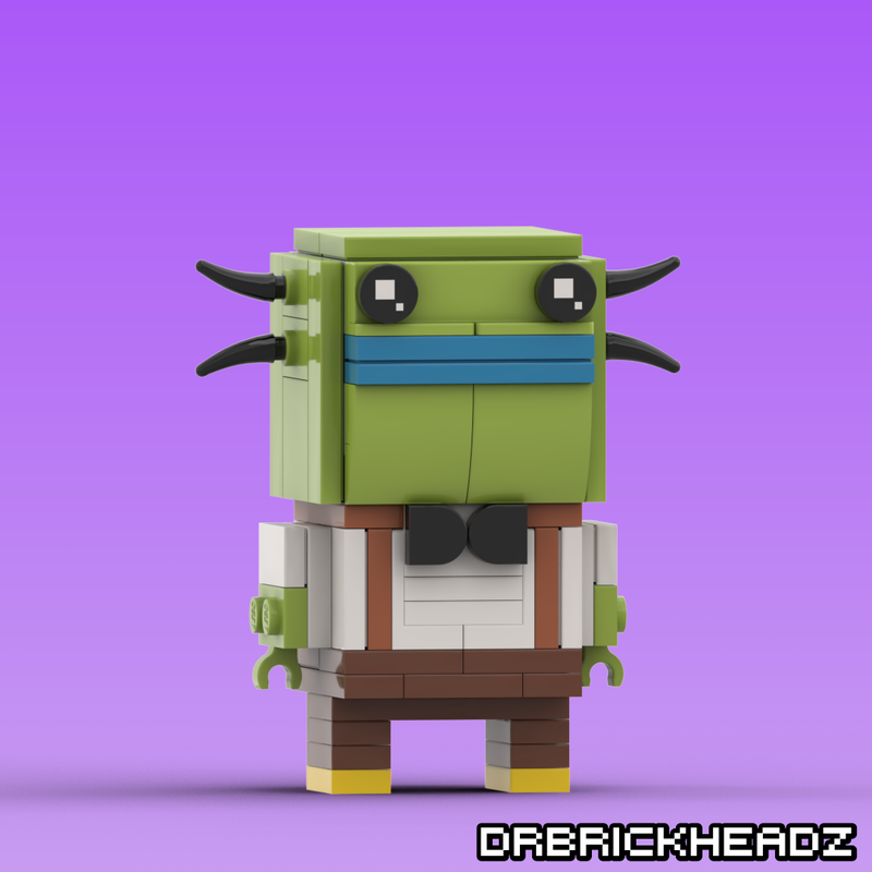 LEGO MOC Ed Bighead (Rocko's Modern Life) Custom Brickheadz by ...