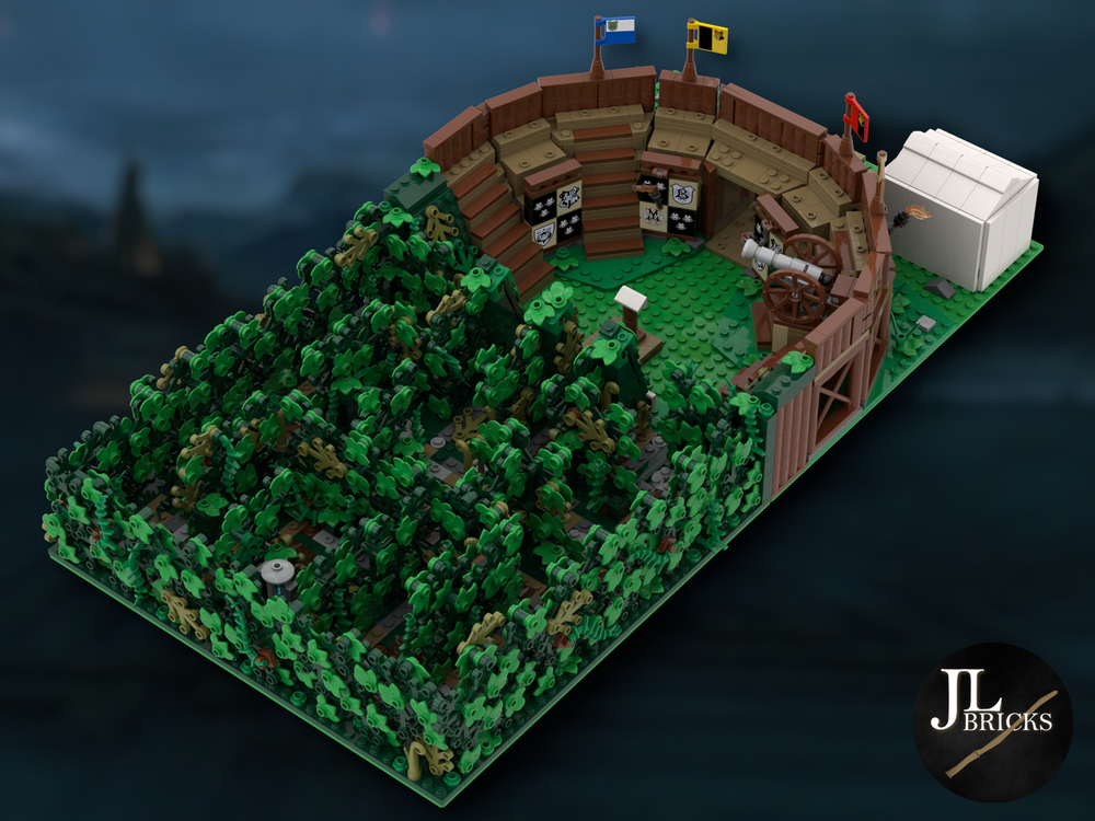 LEGO MOC Triwizard Maze by JL.Bricks | Rebrickable - Build with LEGO