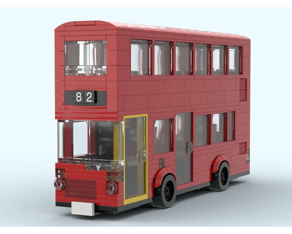 LEGO MOC MCW Metrobus London Transport Buses British Double Decker Bus ...