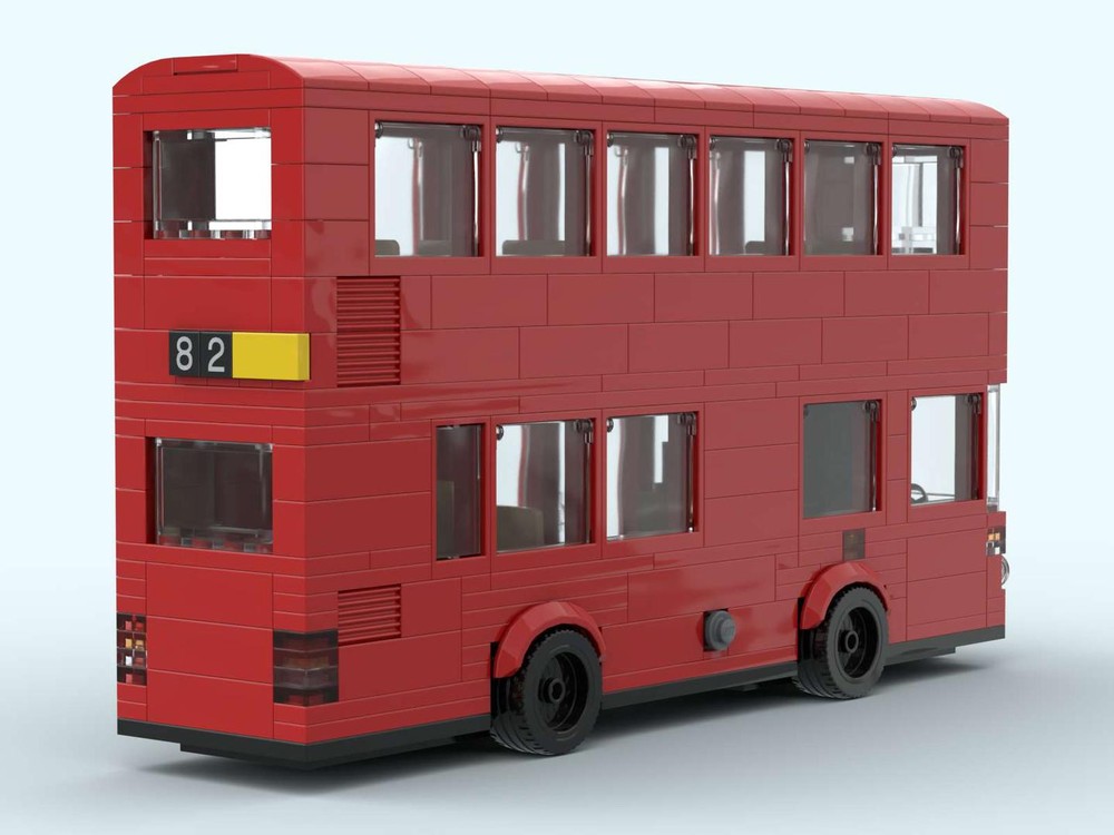 LEGO MOC MCW Metrobus London Transport Buses British Double Decker Bus ...
