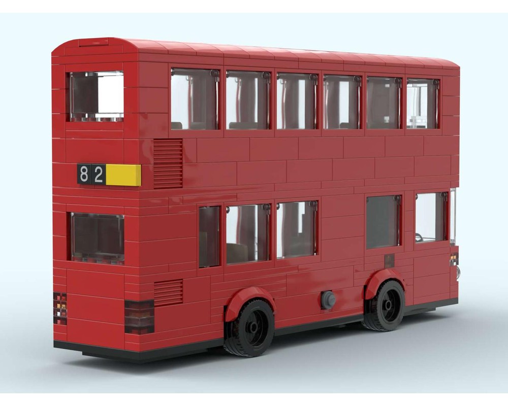 LEGO MOC MCW Metrobus London Transport Buses British Double Decker Bus ...