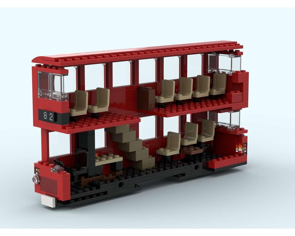 LEGO MOC MCW Metrobus London Transport Buses British Double Decker Bus ...
