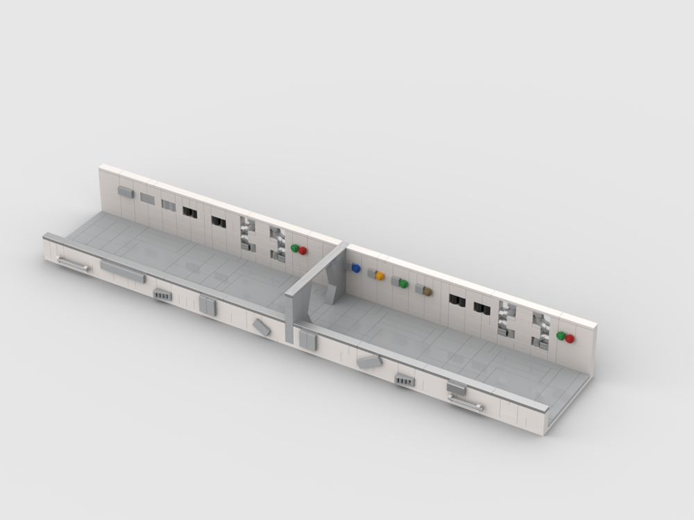 LEGO MOC Rebel corvette corridor by Antek.pl | Rebrickable - Build with ...