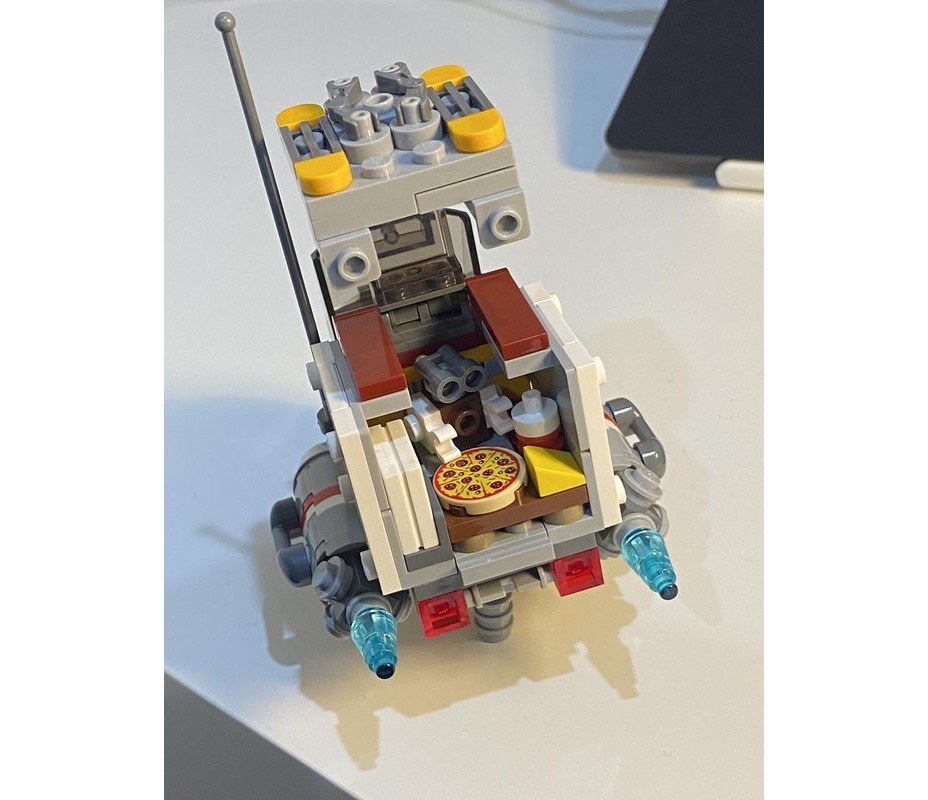 LEGO MOC Space Delivery Scooter by Digi_Brick | Rebrickable - Build ...