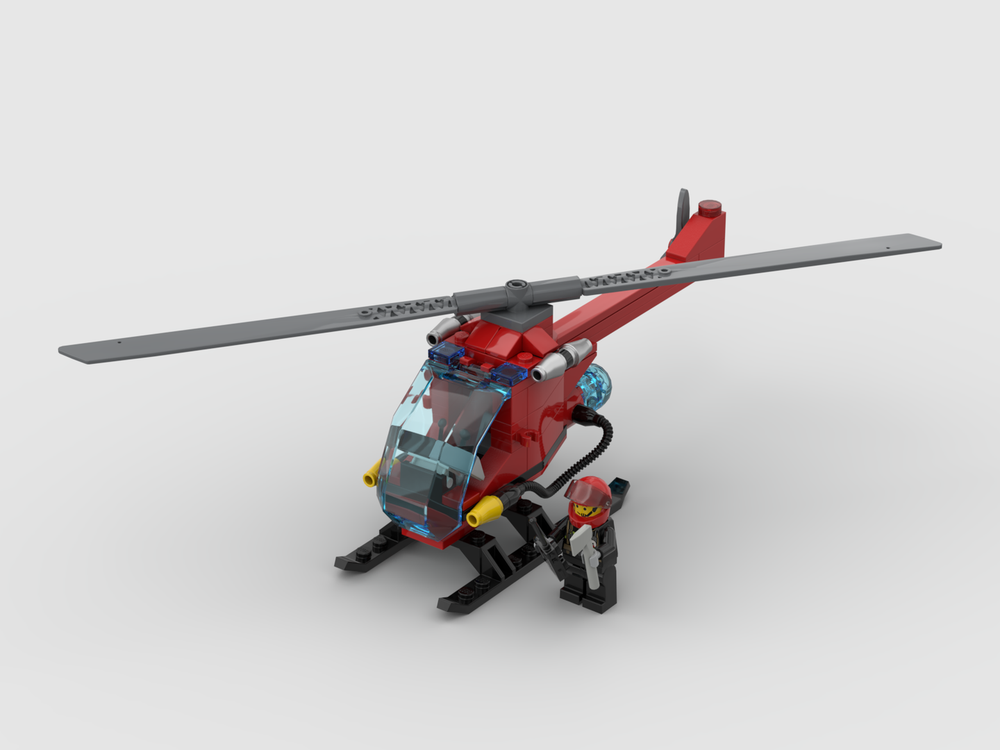 LEGO MOC 6531 Flame chaser - remake helicopter v1 by Redness ...
