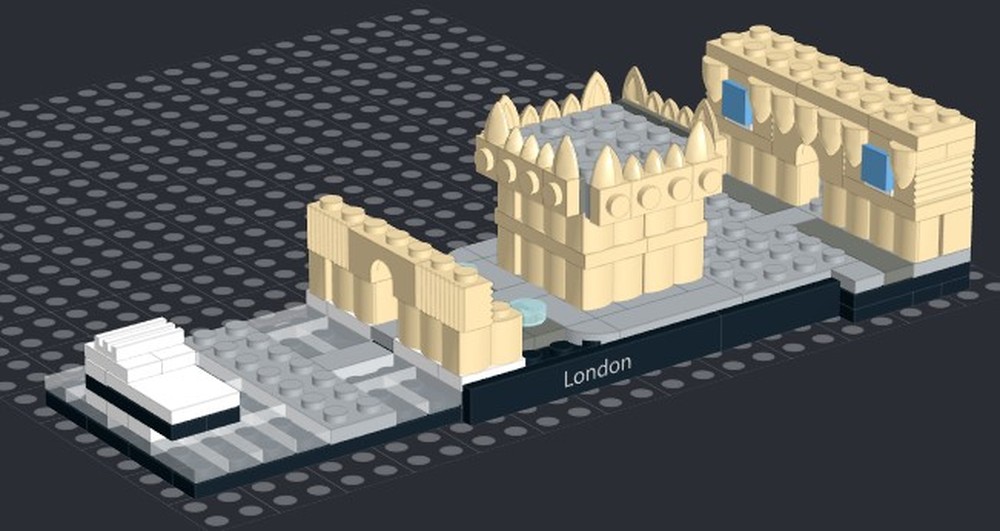 LEGO MOC Tower of London by redpanda63 | Rebrickable - Build with LEGO