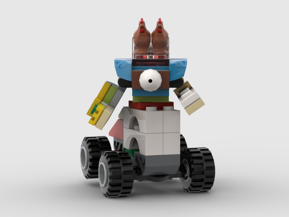 LEGO MOC 60344 - Chickens Robot by BloodyPun | Rebrickable - Build with ...