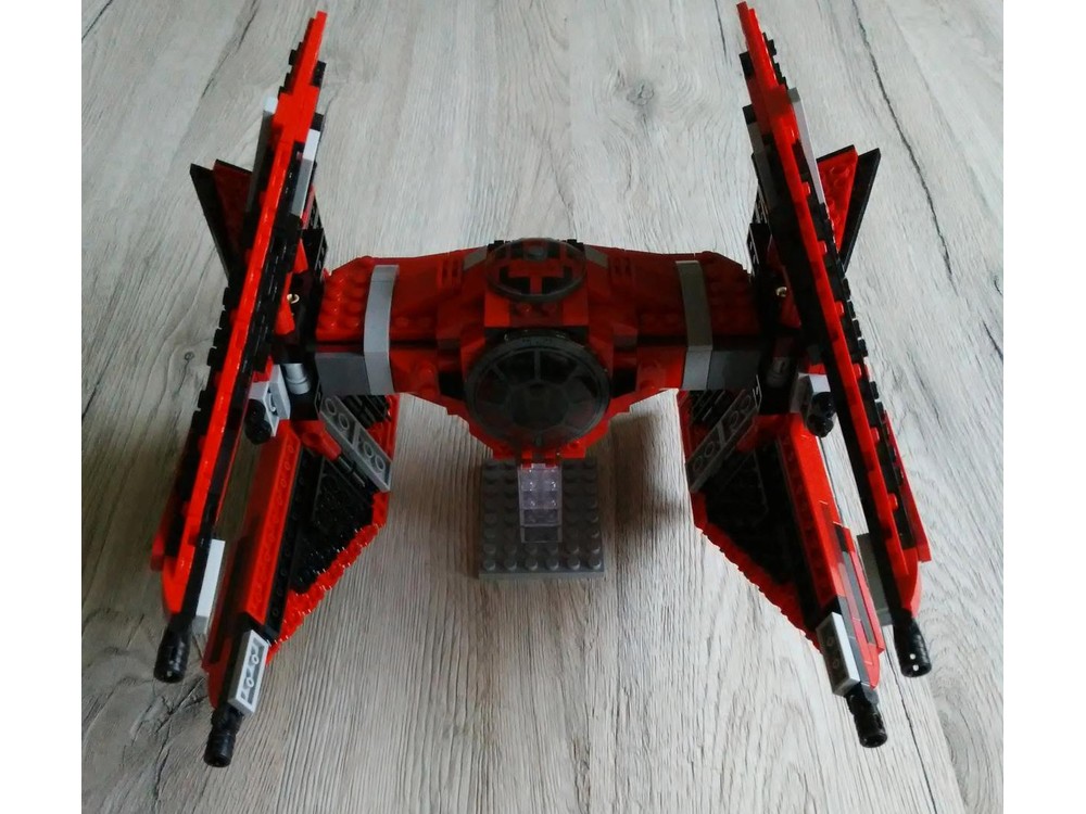 LEGO MOC Royal Guard TIE Interceptor by Fabian2 | Rebrickable - Build ...