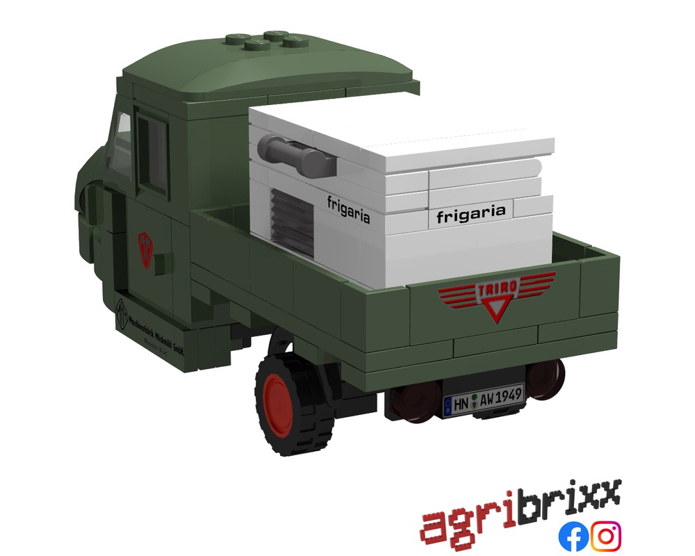 LEGO MOC agria 500 Triro with frigaria HT 200 by agribrixx ...
