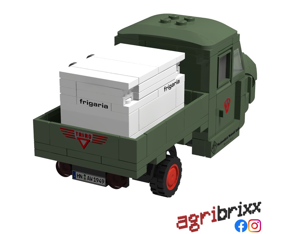 LEGO MOC agria 500 Triro with frigaria HT 200 by agribrixx ...