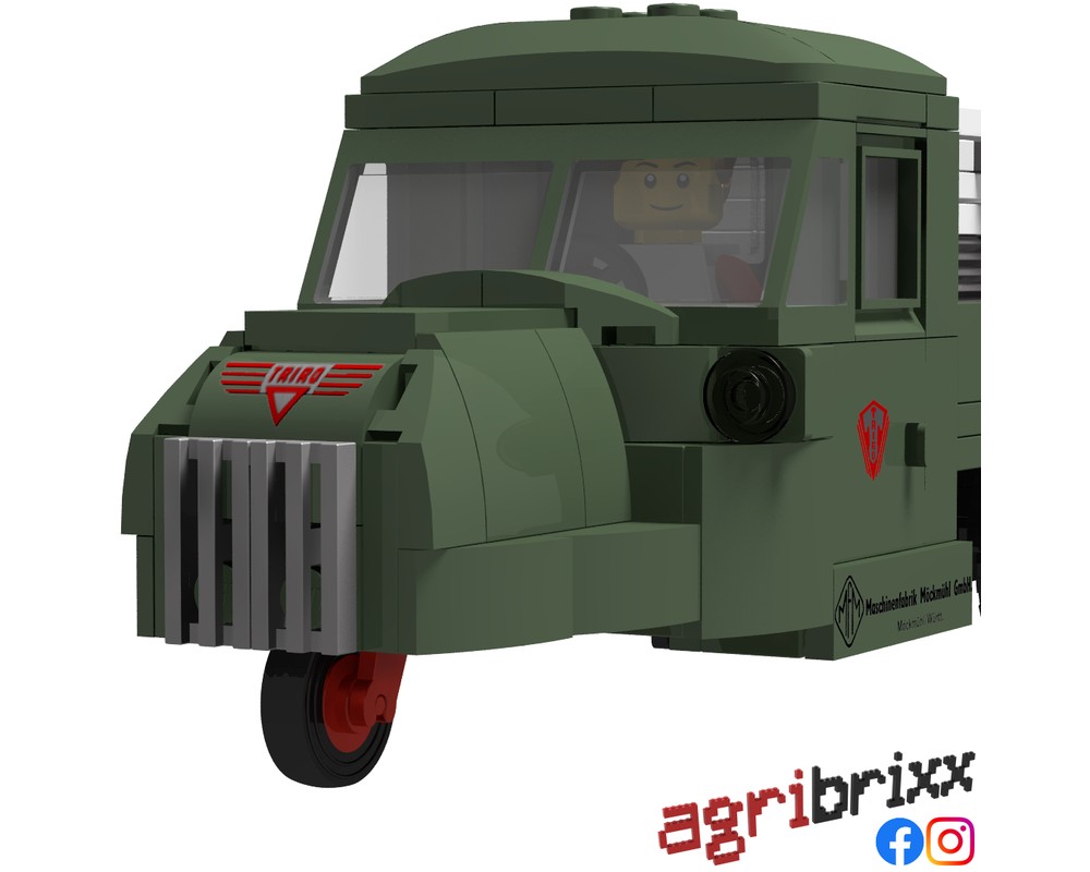 LEGO MOC agria 500 Triro with frigaria HT 200 by agribrixx ...