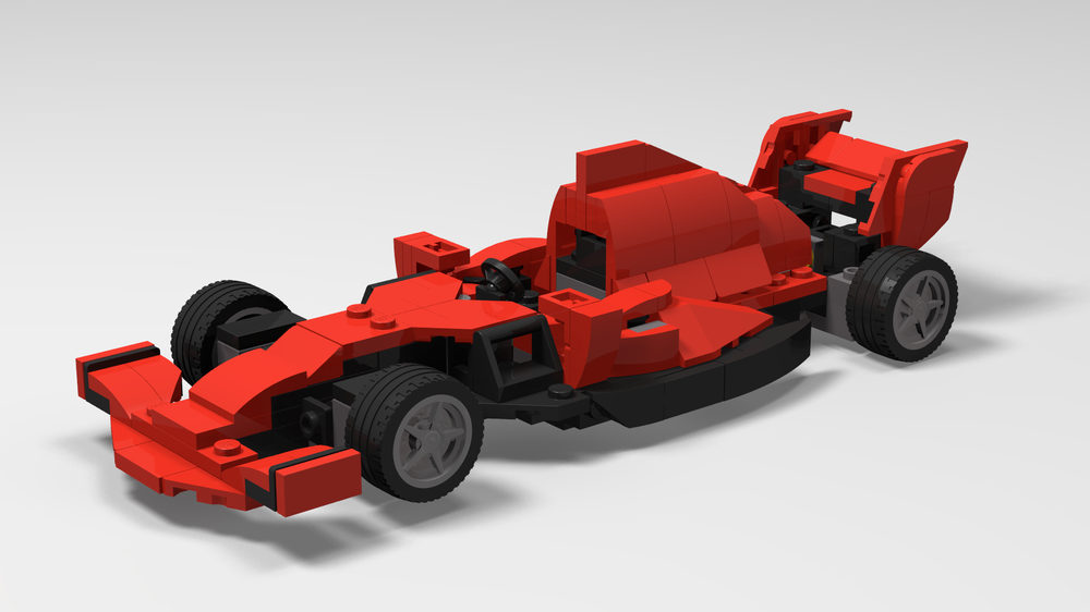 LEGO MOC Ferrari F1 by Felix_lego_guy | Rebrickable - Build with LEGO