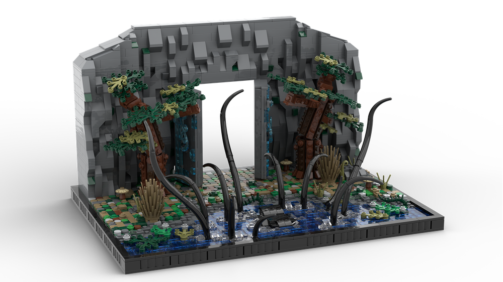 LEGO MOC-121199 Moria Gate by Whathetech | Rebrickable - Build with LEGO