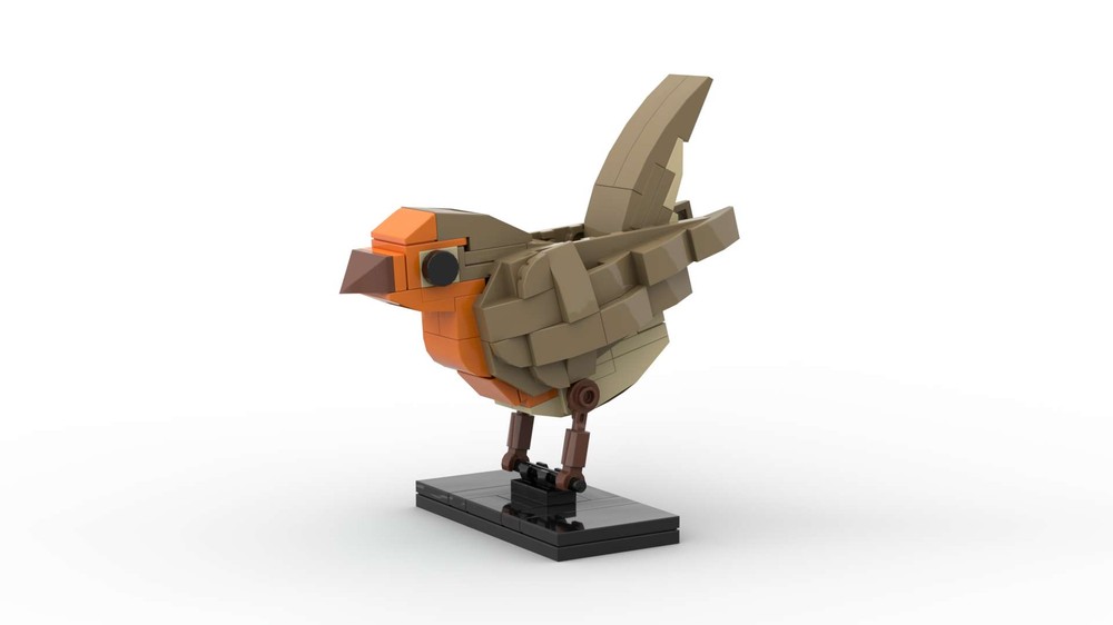 LEGO MOC R.bird (Pettirosso) by barsim70 | Rebrickable - Build with LEGO