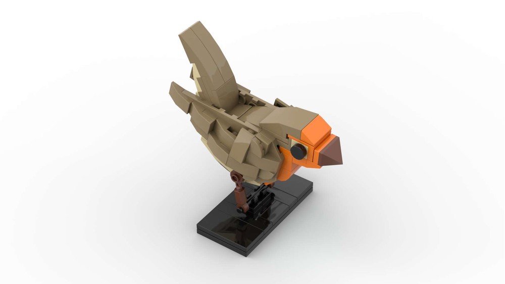 LEGO MOC R.bird (Pettirosso) by barsim70 | Rebrickable - Build with LEGO