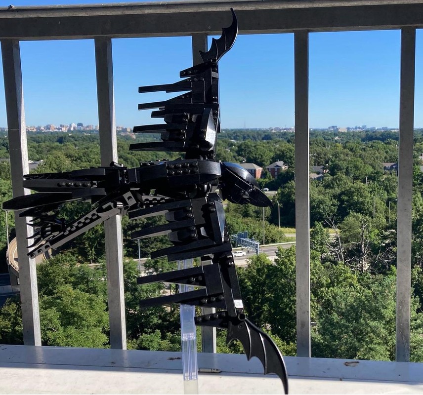 LEGO MOC Crow by BAM Mocs | Rebrickable - Build with LEGO