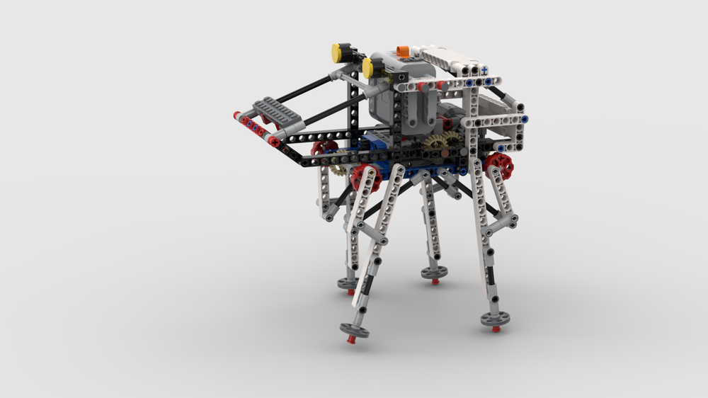LEGO MOC 8890 Studless walker by ErikK | Rebrickable - Build with LEGO