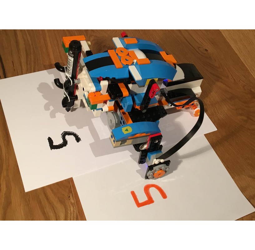 LEGO MOC Boost Writing, Drawing & Copy-Bug by Bundy | Rebrickable ...