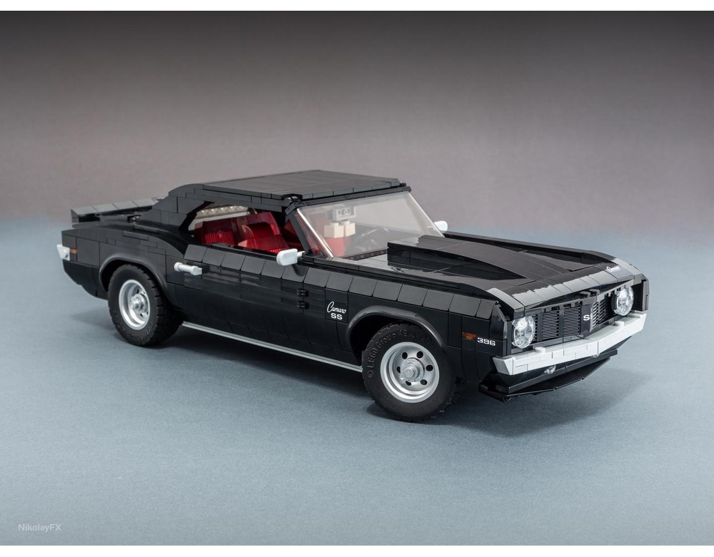 LEGO MOC 1969 Chevrolet Camaro SS 396 by NikolayFX | Rebrickable ...
