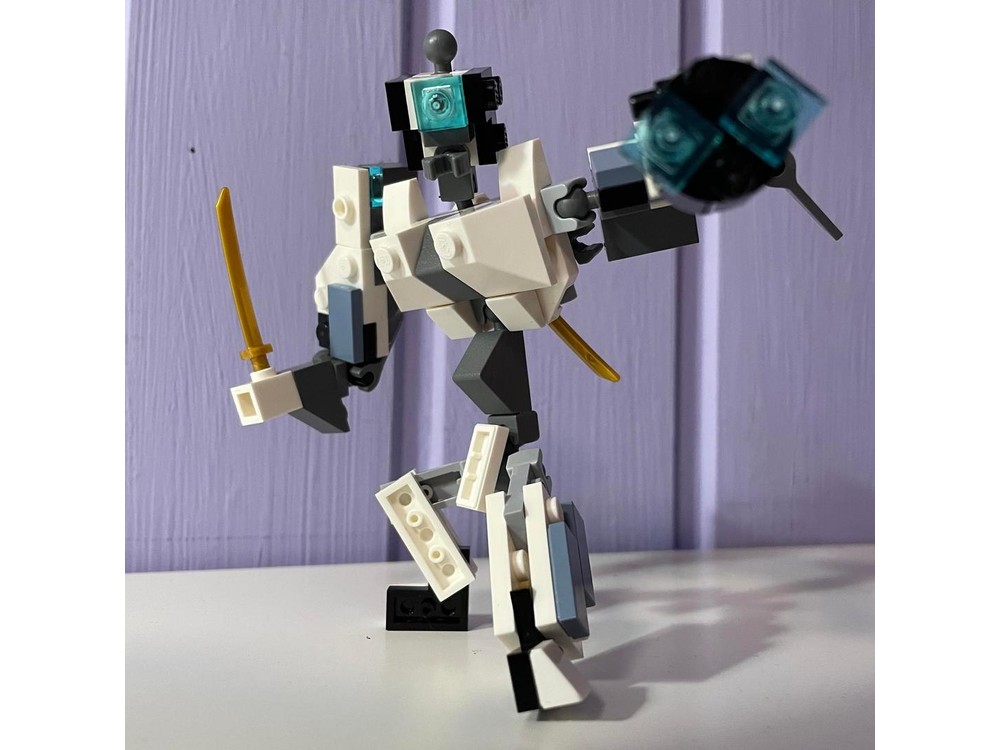 LEGO MOC Asymmetric robot by Avidias | Rebrickable - Build with LEGO