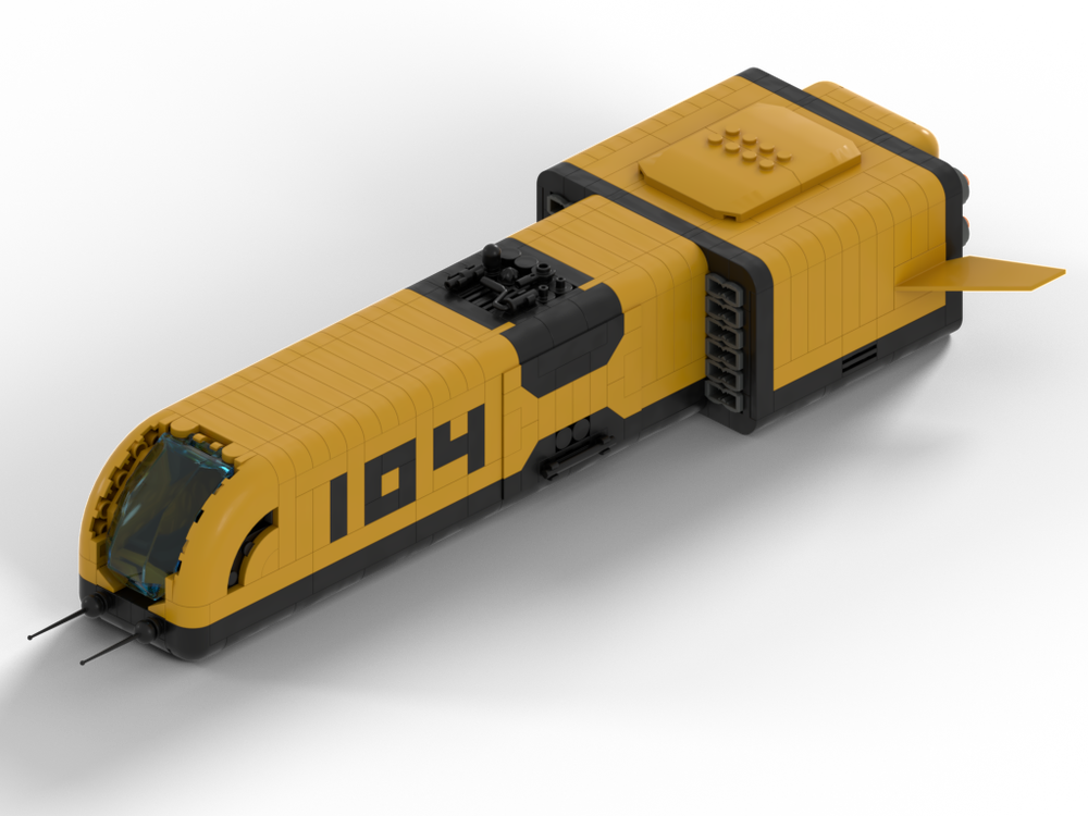 Lego Moc Space Transport 104 By Brampf Rebrickable Build With Lego