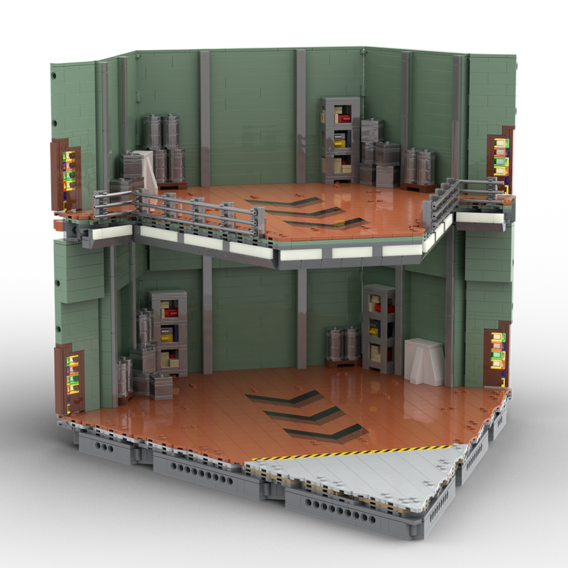 LEGO MOC Stargate Atlantis Puddle Jumper Bay (type A) by axsbricks ...