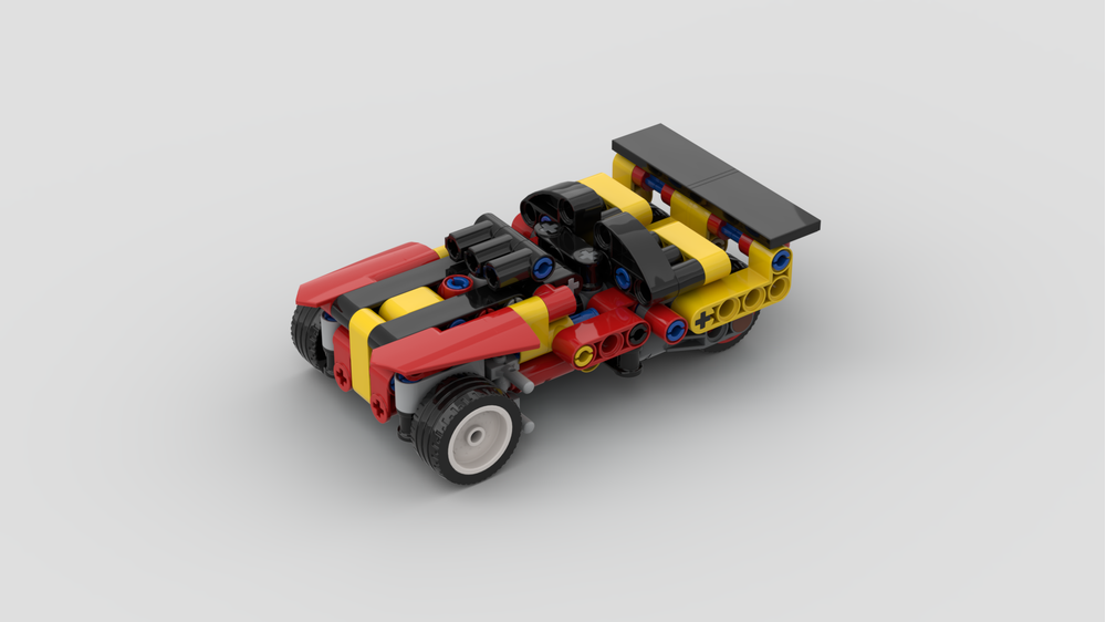 LEGO MOC-121296 Roadster Transformer by ervit | Rebrickable - Build ...
