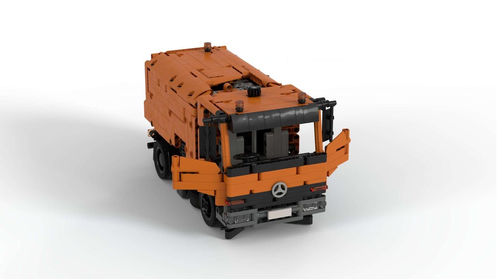LEGO MOC-121300 Atego sweeper by Freizeitopfer | Rebrickable - Build ...