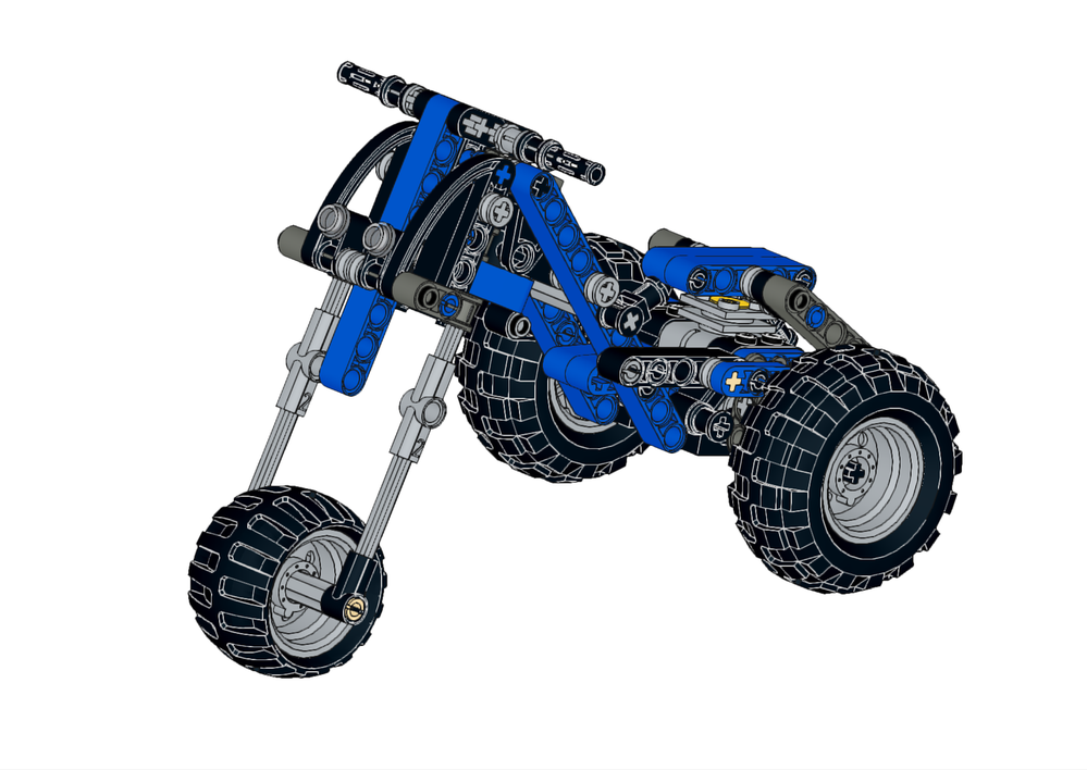 LEGO MOC Trike by NARP | Rebrickable - Build with LEGO