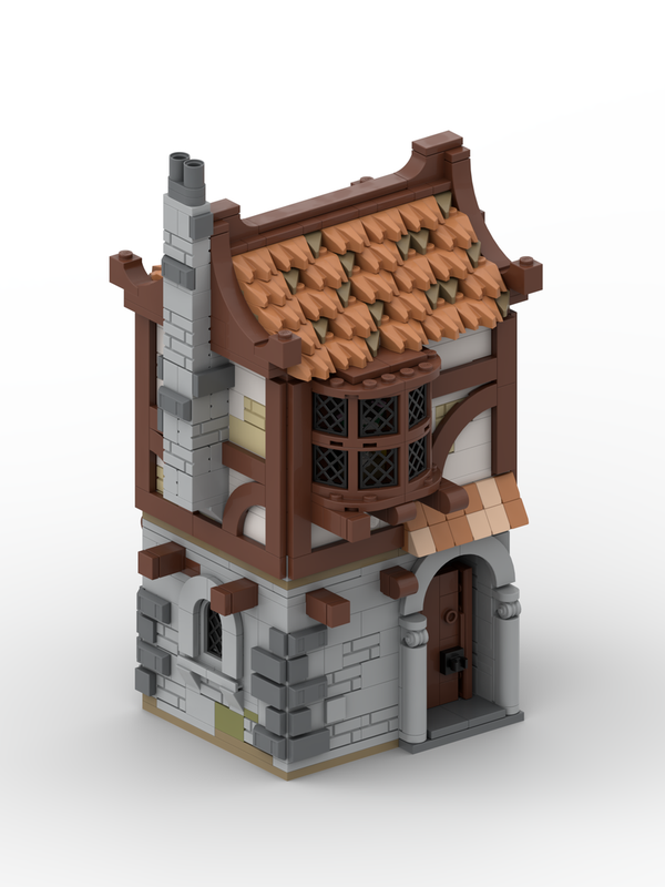 LEGO MOC Small Medieval Home by Sumeragi | Rebrickable - Build with LEGO