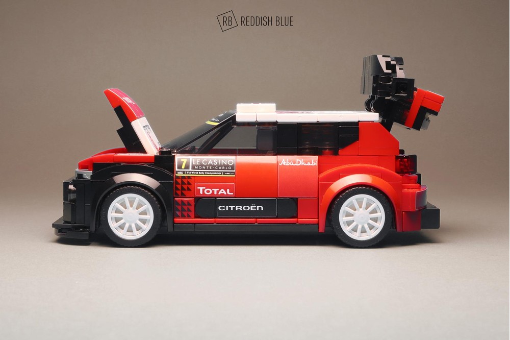 LEGO MOC Citroen C3 WRC by Reddish Blue | Rebrickable - Build with LEGO