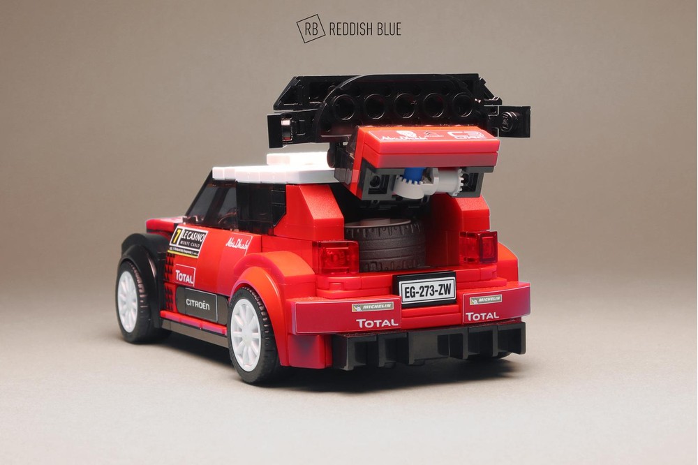 LEGO MOC Citroen C3 WRC by Reddish Blue | Rebrickable - Build with LEGO