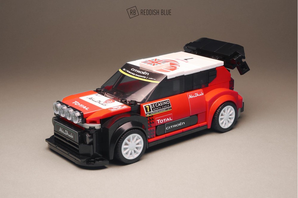 LEGO MOC Citroen C3 WRC by Reddish Blue | Rebrickable - Build with LEGO