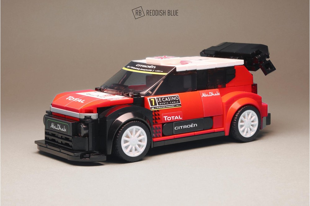LEGO MOC Citroen C3 WRC by Reddish Blue | Rebrickable - Build with LEGO