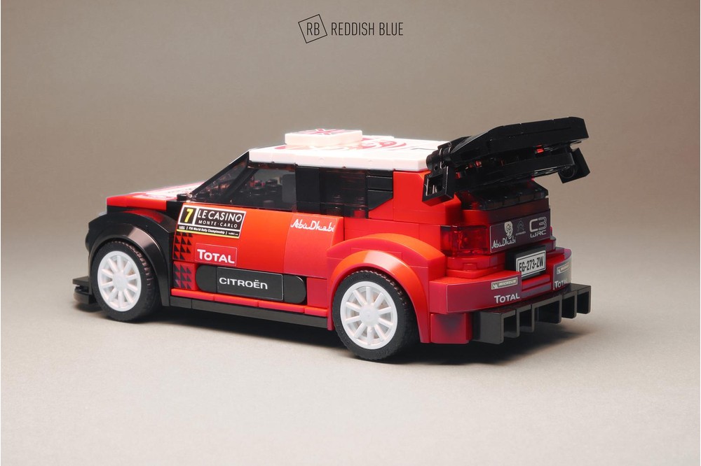 LEGO MOC Citroen C3 WRC by Reddish Blue | Rebrickable - Build with LEGO
