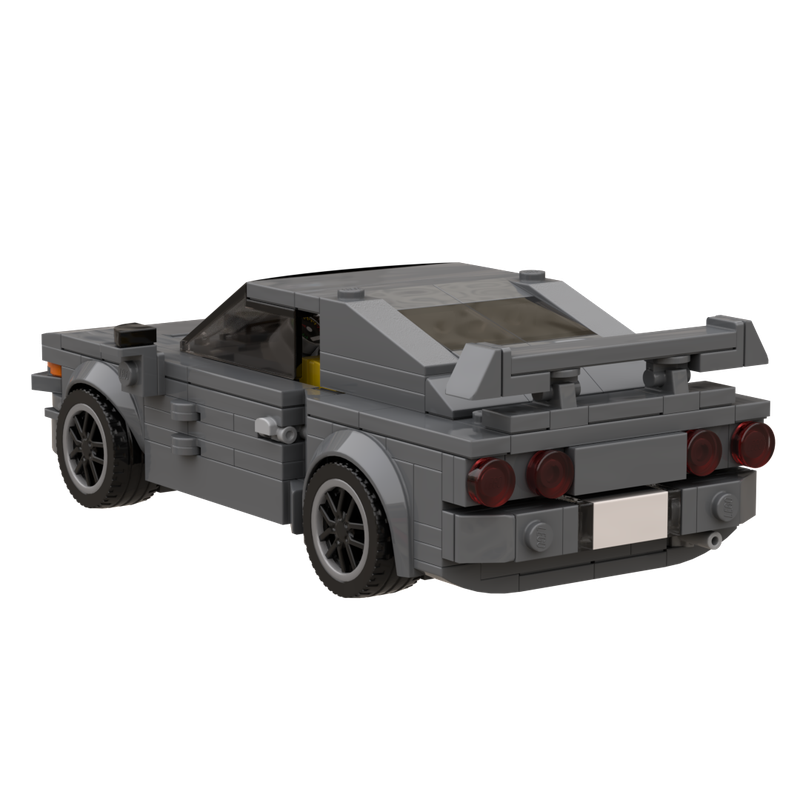 LEGO MOC Nissan Skyline GTR R32 by JPCreations | Rebrickable - Build ...