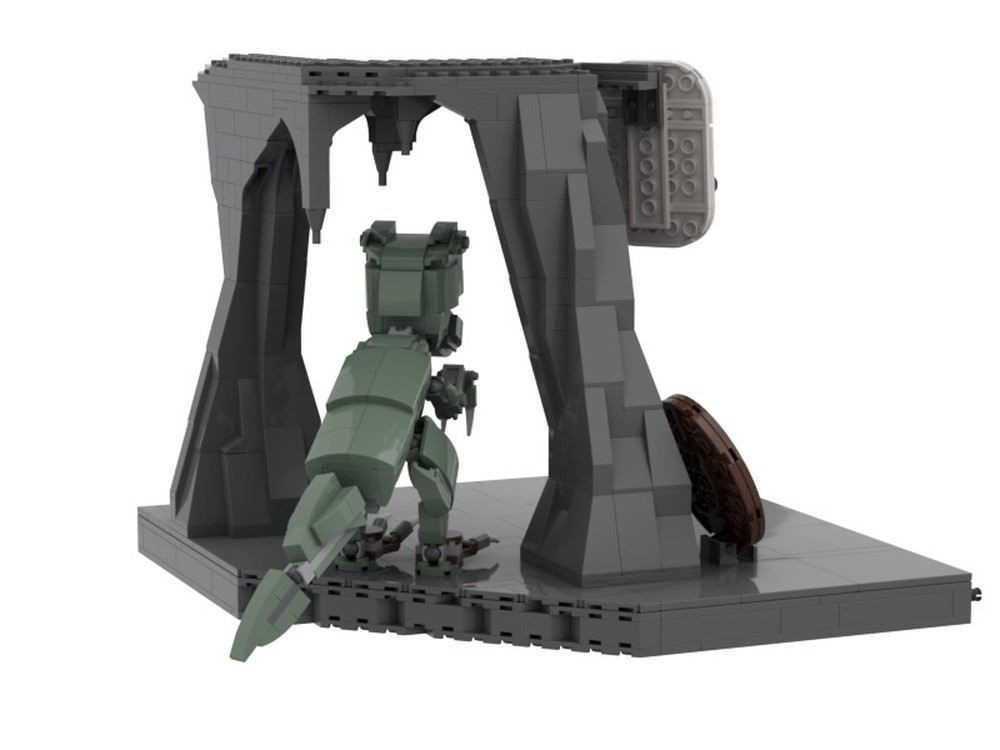 LEGO MOC-121329 Batcave Trophy Room BTAS The Animated Series by ...
