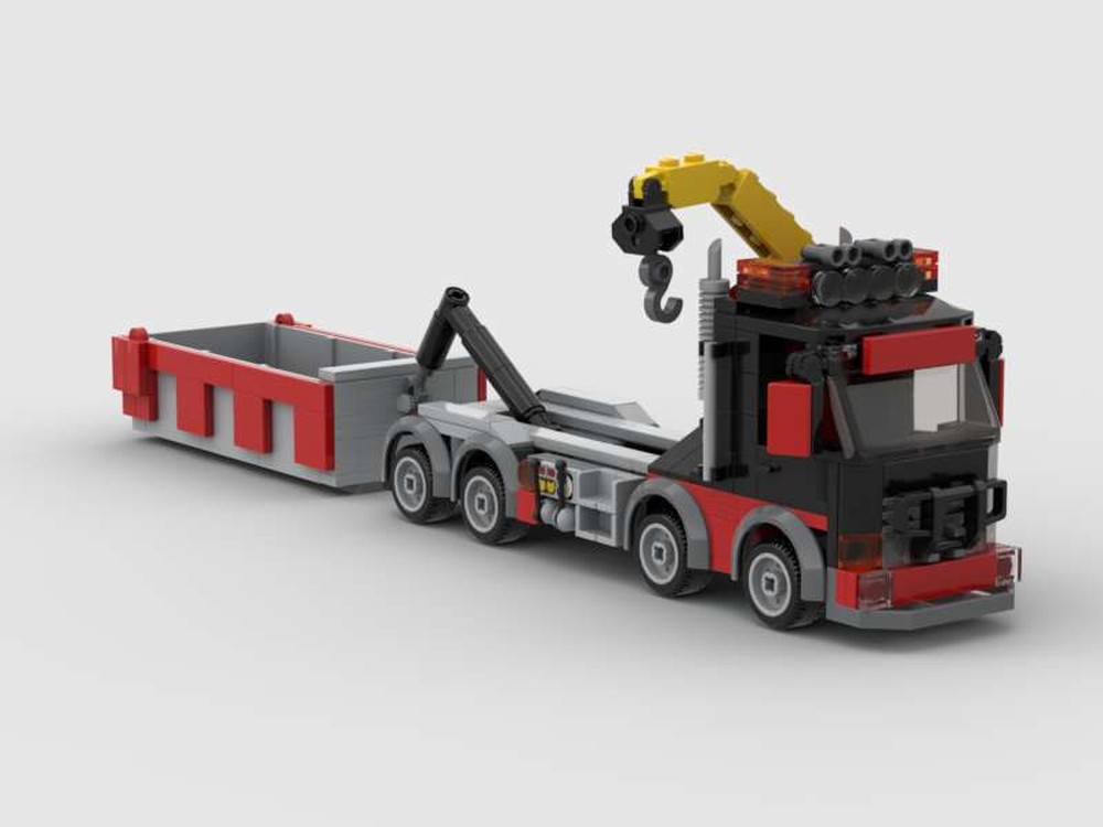 LEGO MOC container truck by Roy.s | Rebrickable - Build with LEGO