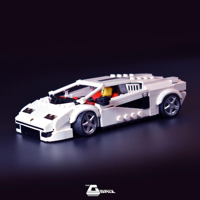LEGO MOC Lamborghini Countach LPi 800-4 - 2021 - Red and White by ...