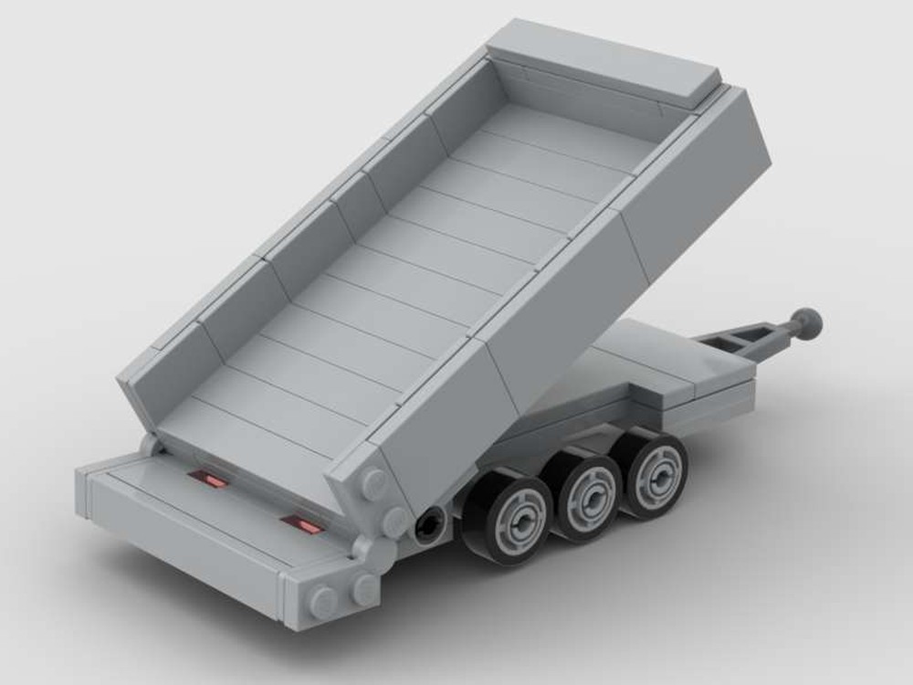LEGO MOC tipping trailer with working suspension by Roy.s | Rebrickable ...