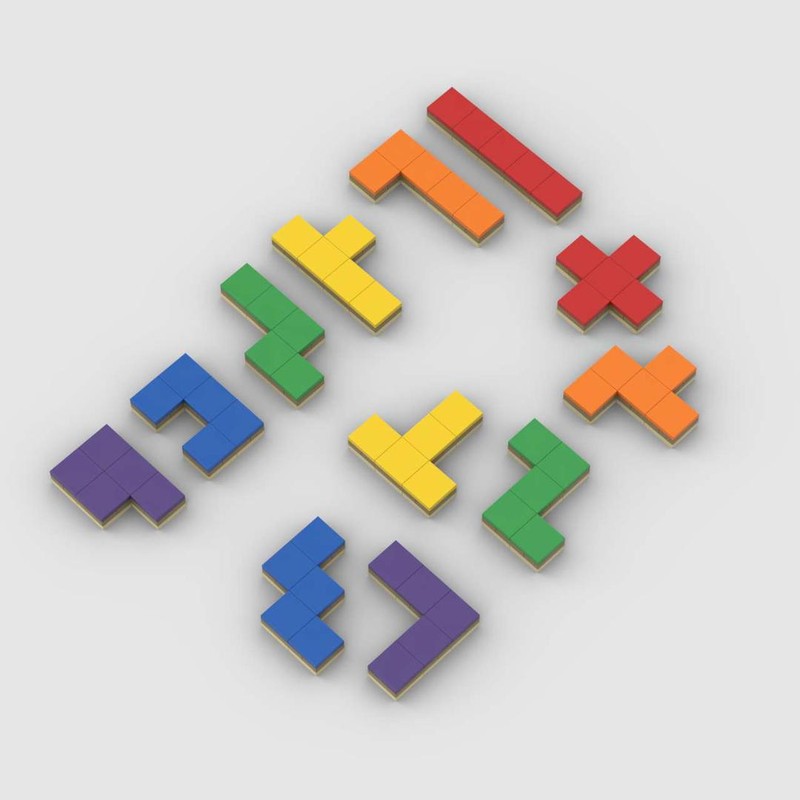 LEGO MOC Tetris block 5 by uminuo | Rebrickable - Build with LEGO