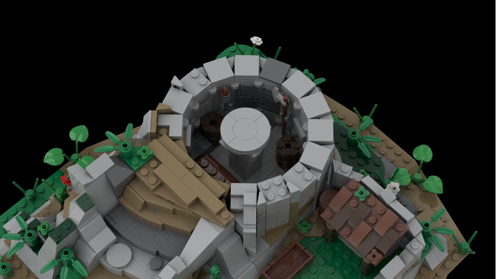 LEGO MOC Medieval Round tower by evilMedieval | Rebrickable - Build ...