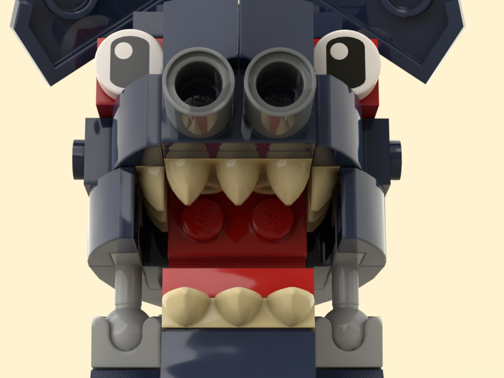 LEGO MOC Shark Pig by eric_nunya | Rebrickable - Build with LEGO