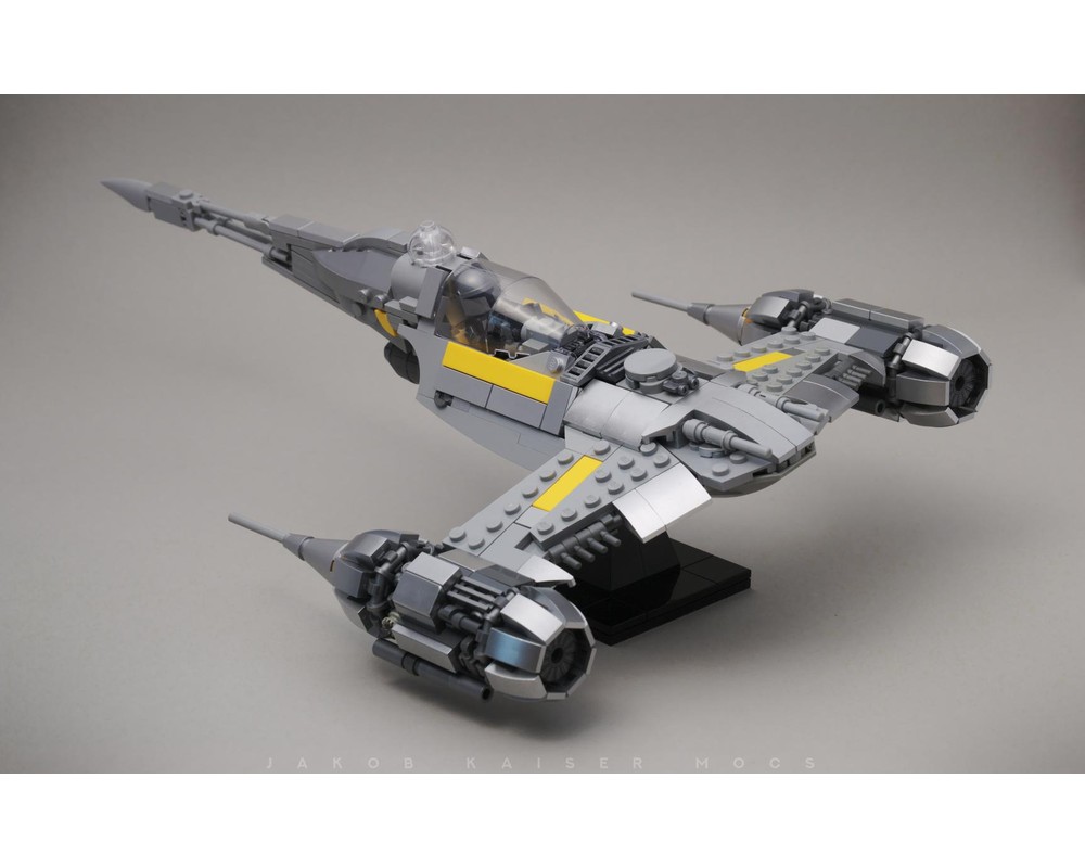 Lego Moc Mandos N 1 Starfighter By Jakobkaisermocs Rebrickable